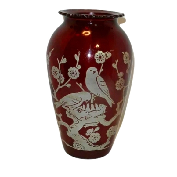 Anchor Hocking | Accents | Vintage Anchor Hocking Ruby Red Hoover ...